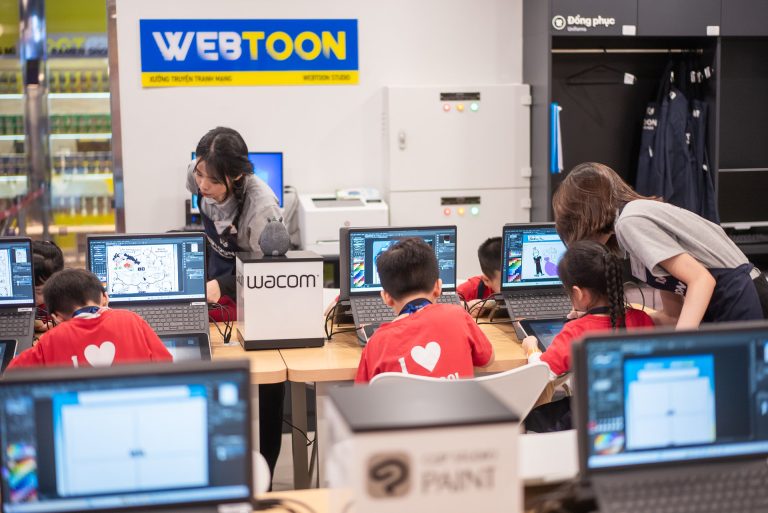 Webtoon Studio - KidZania Hà Nội